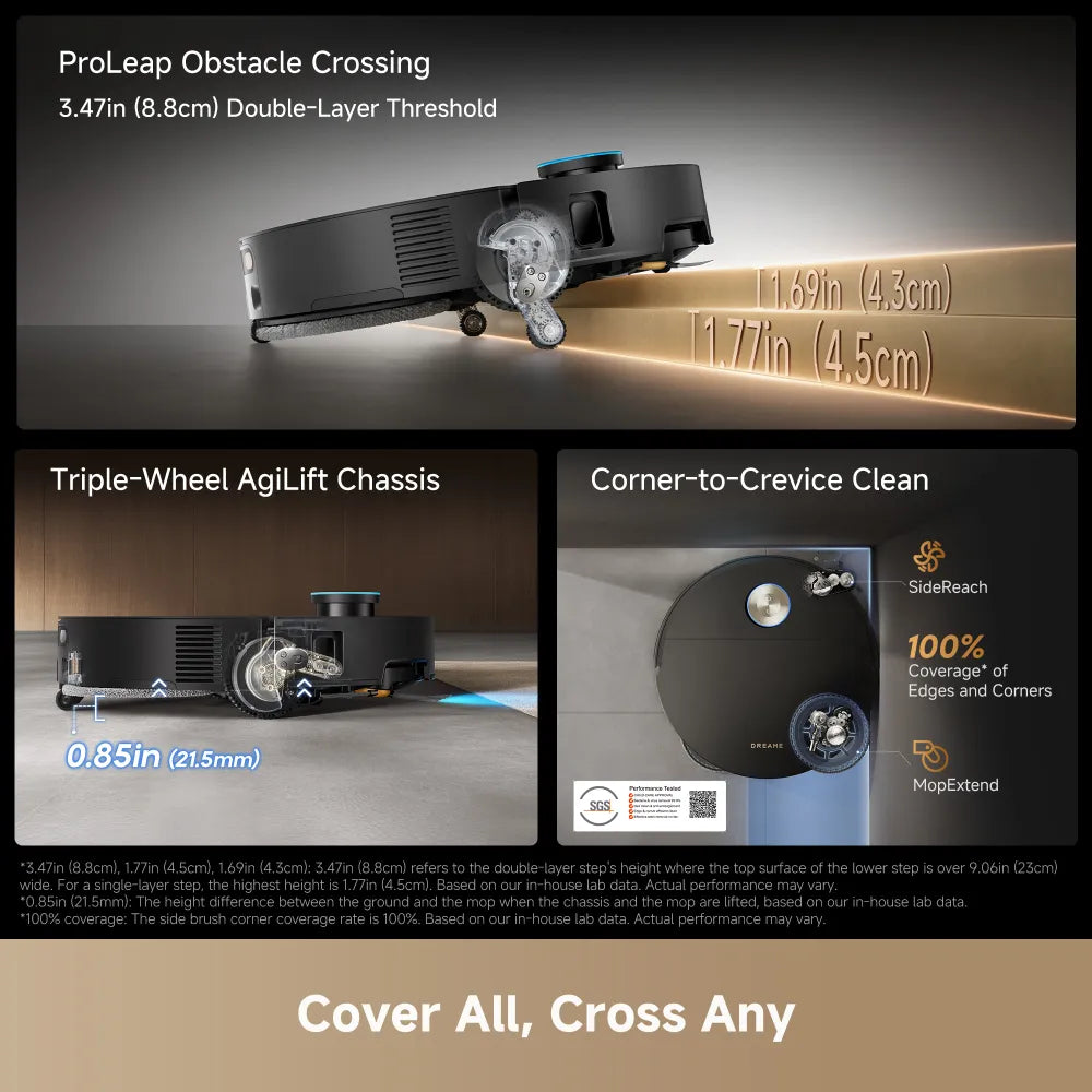 Dreame X60 Max Ultra Complete Robot Vacuum | Dreame Canada